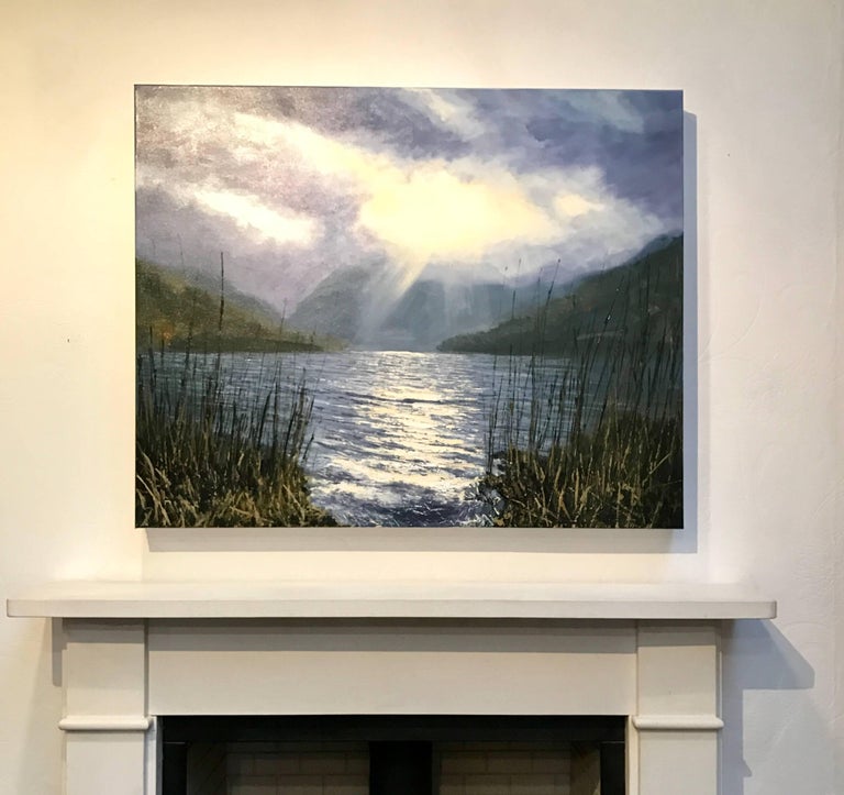 Colin Halliday - Buttermere Lake District Landscape Oil Painting by ...