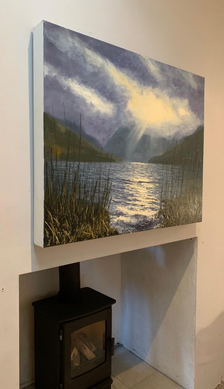 Colin Halliday - Buttermere Lake District Landscape Oil Painting by ...