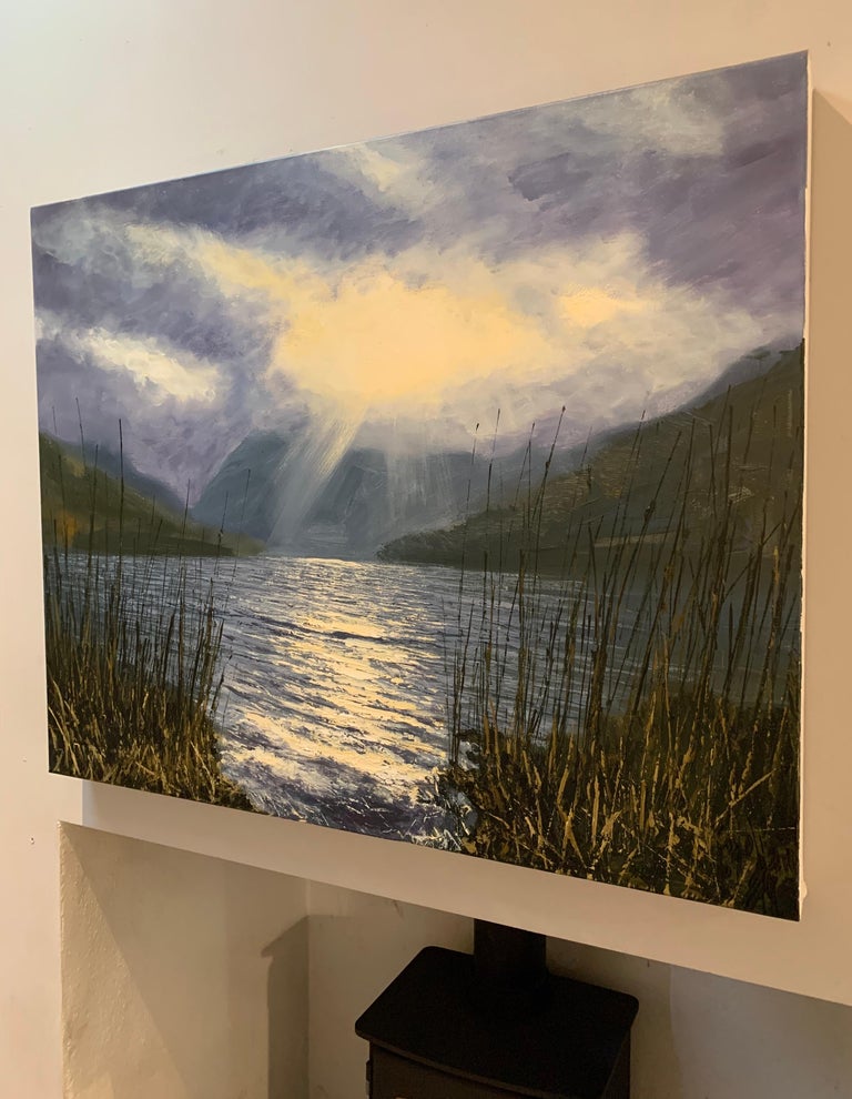 Colin Halliday - Buttermere Lake District Landscape Oil Painting by ...