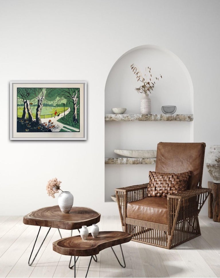 Colin Moore - Colin Moore, Hampstead Pond, Limited Edition Print, Art ...