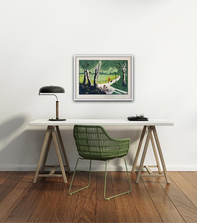 Colin Moore - Colin Moore, Hampstead Pond, Limited Edition Print, Art ...