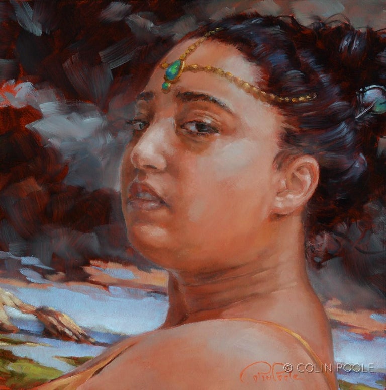 Colin Poole - "Queen's Departure," Oil Painting For Sale at 1stDibs