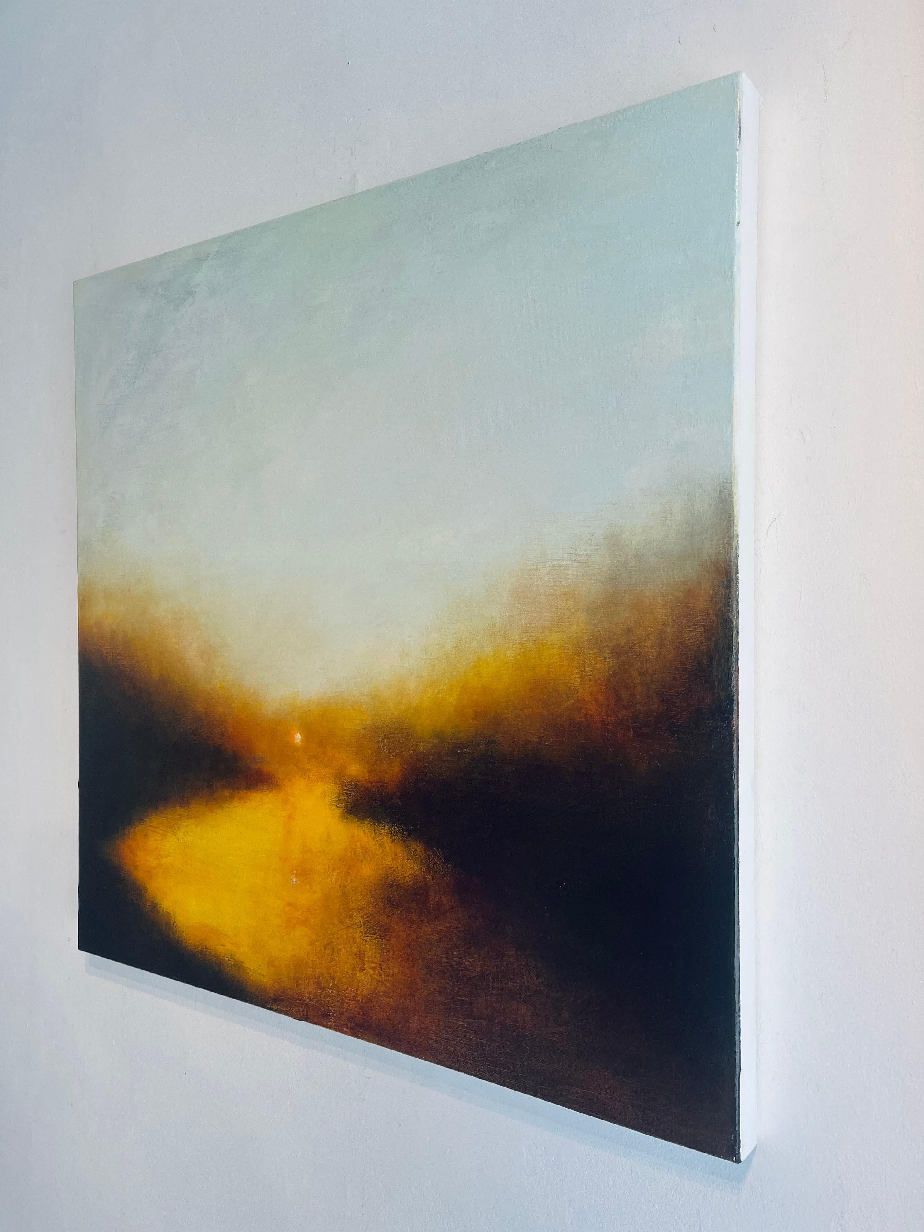 Colin Robson - Inlet- sun horizon sunset abstract expressionist ...