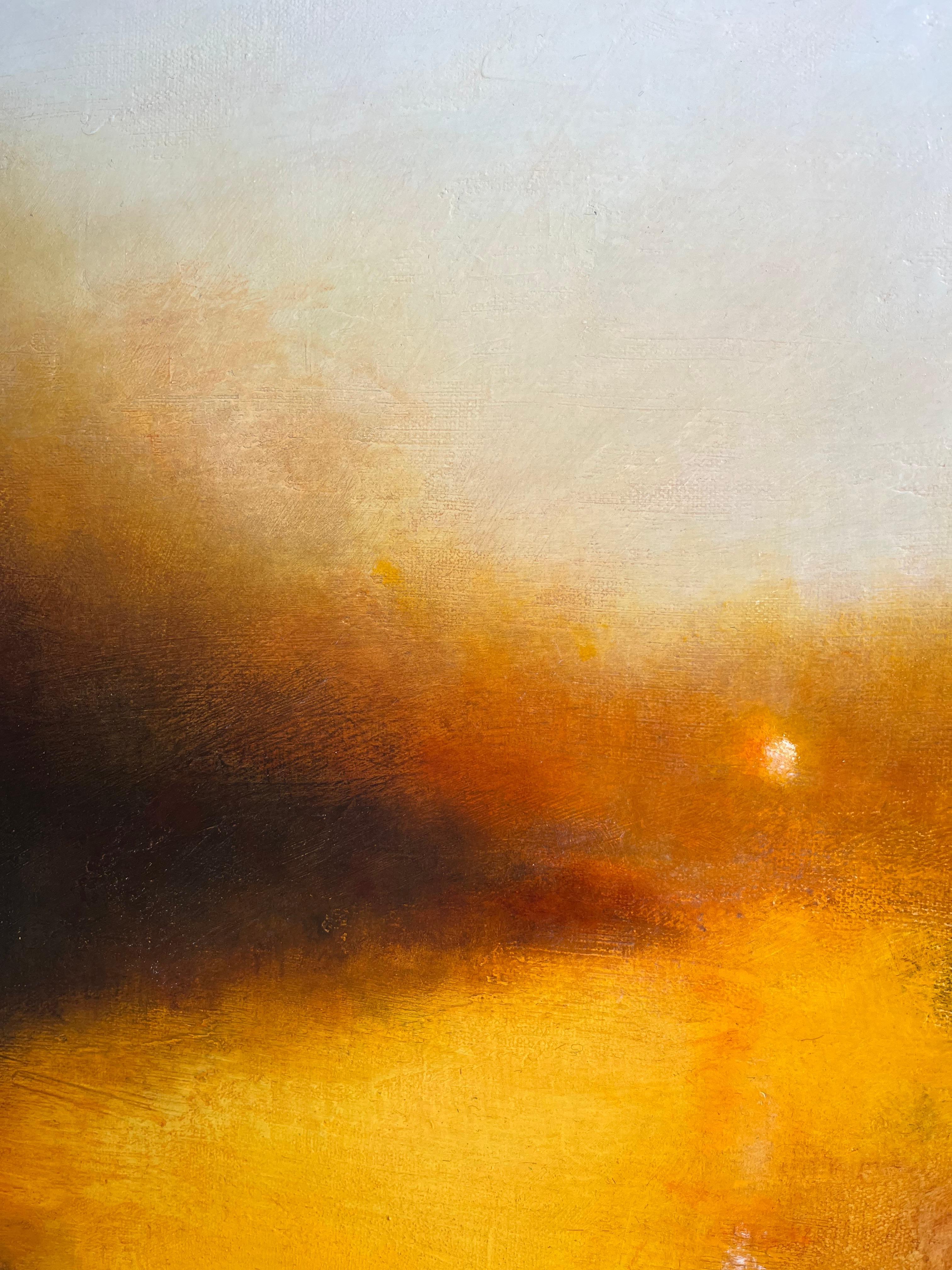 Colin Robson - Inlet- sun horizon sunset abstract expressionist ...