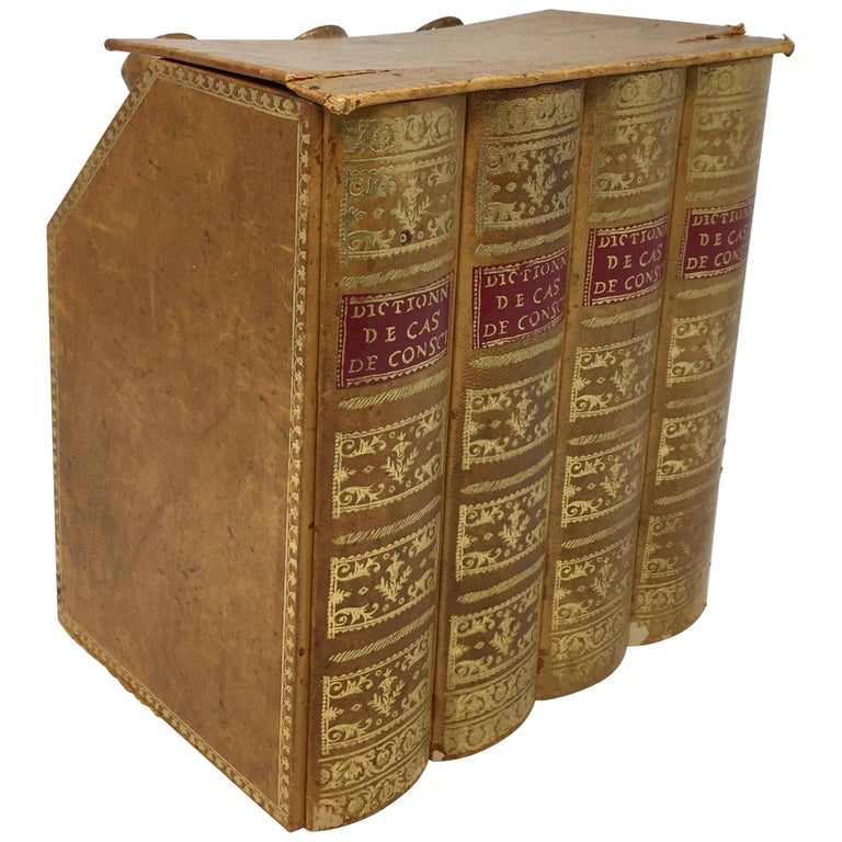 Collectible Faux Book with Three Hidden Flasks at 1stDibs