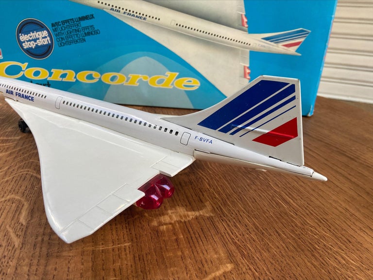 Collectible Toy, Concorde 3 Plane, 1970s For Sale at 1stDibs