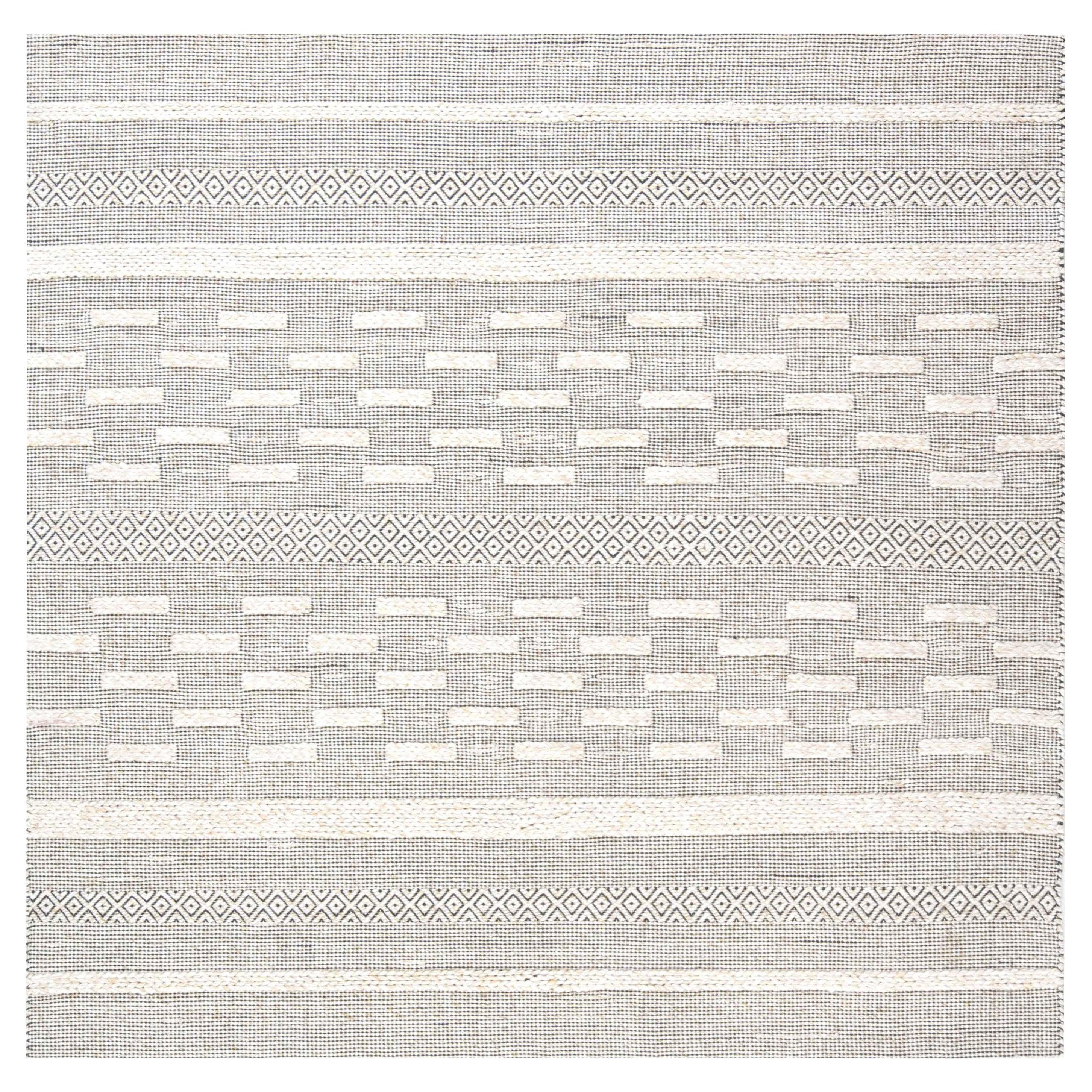 Large Vintage Indian Art Deco Handmade Wool Rug For Sale at 1stDibs