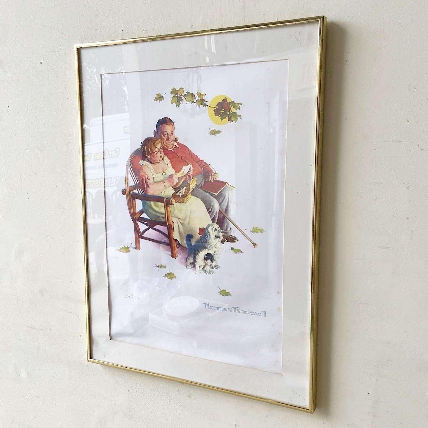 Collection Norman Rockwell Prints 328/350 - 4 Pieces For Sale at 1stDibs