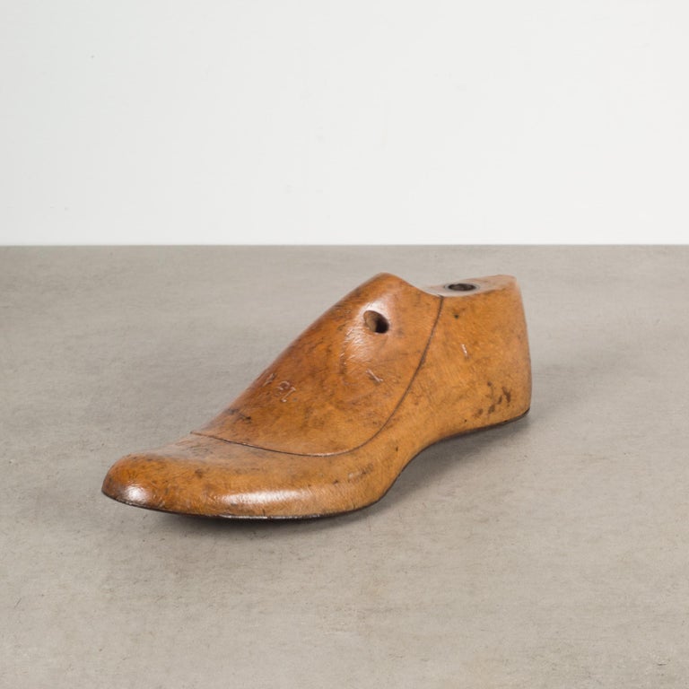 Collection of 17 Antique Wooden Shoe Forms, c.1920 For Sale at 1stDibs