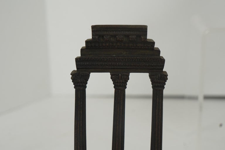 Collection of 19th C Grand Tour Cast Bronze and Marble Miniature ...