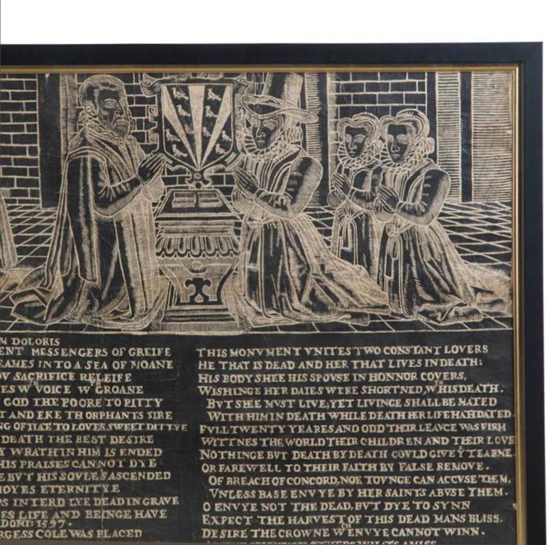 Collection of 19th Century English Medieval Brass Rubbings For Sale at ...