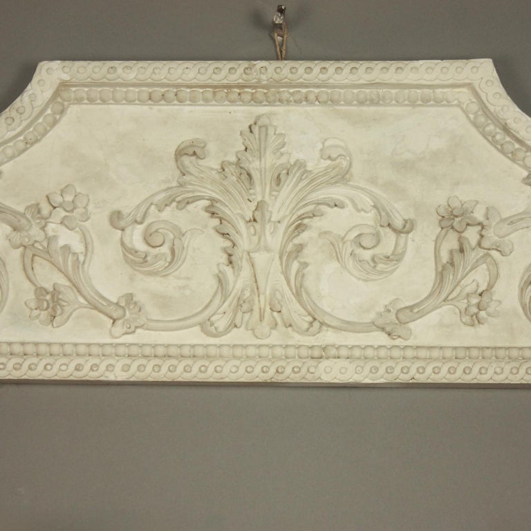 Collection of 19th Century Plaster Casts of Architectural Elements For ...