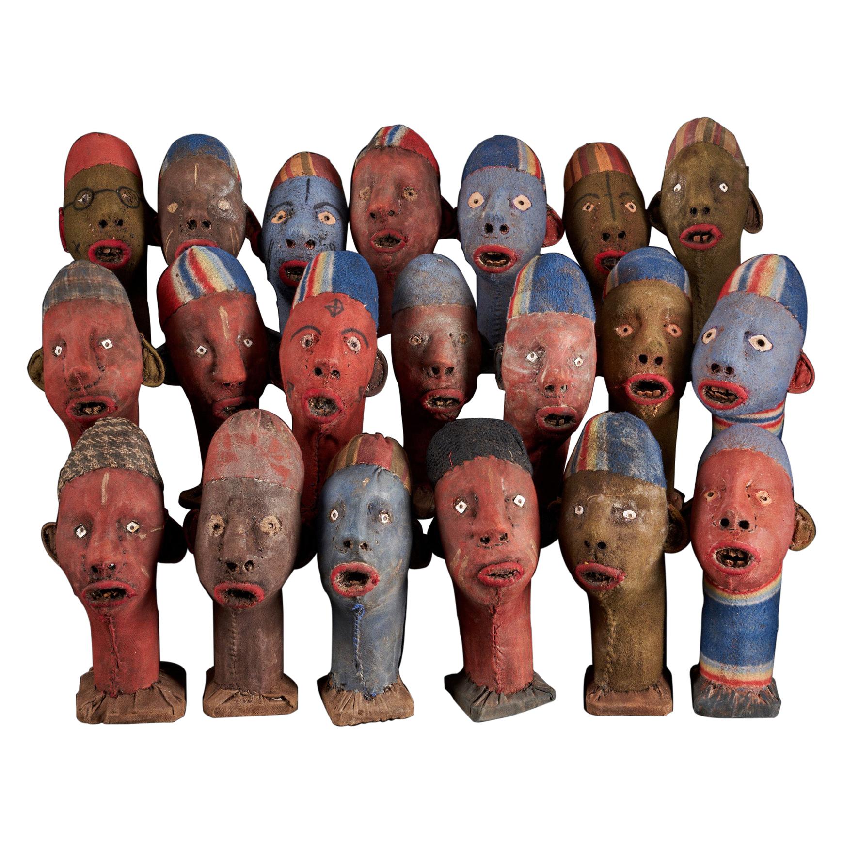 Pre-Columbian Shaman Warrior with Trophy Head Paracas, Peru, circa 800 ...
