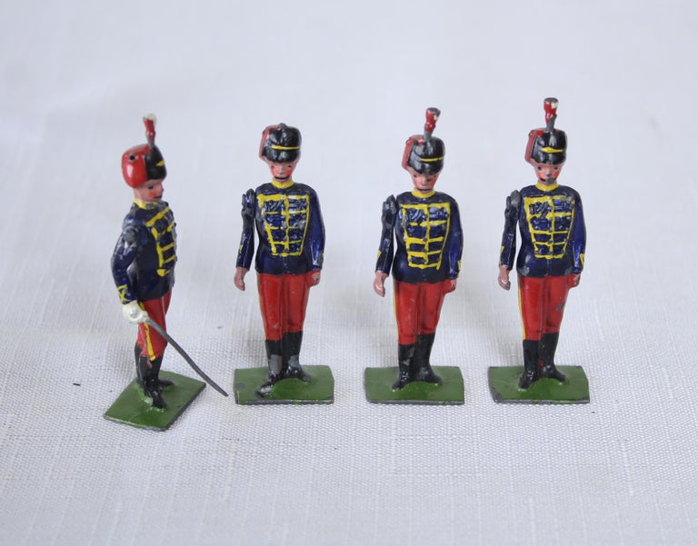Collection of 40 Pre WW1 Lead Soldiers, Scots Guards and English ...