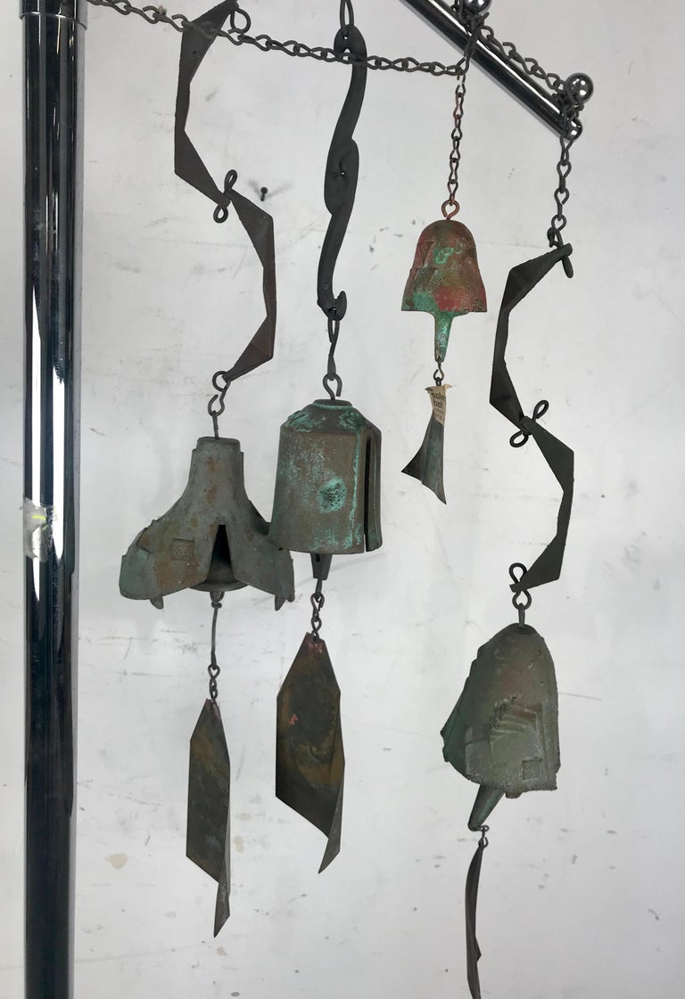 Collection of 8 Cast Bronze Wind Bells by Paolo Soleri, Cosanti at 1stDibs