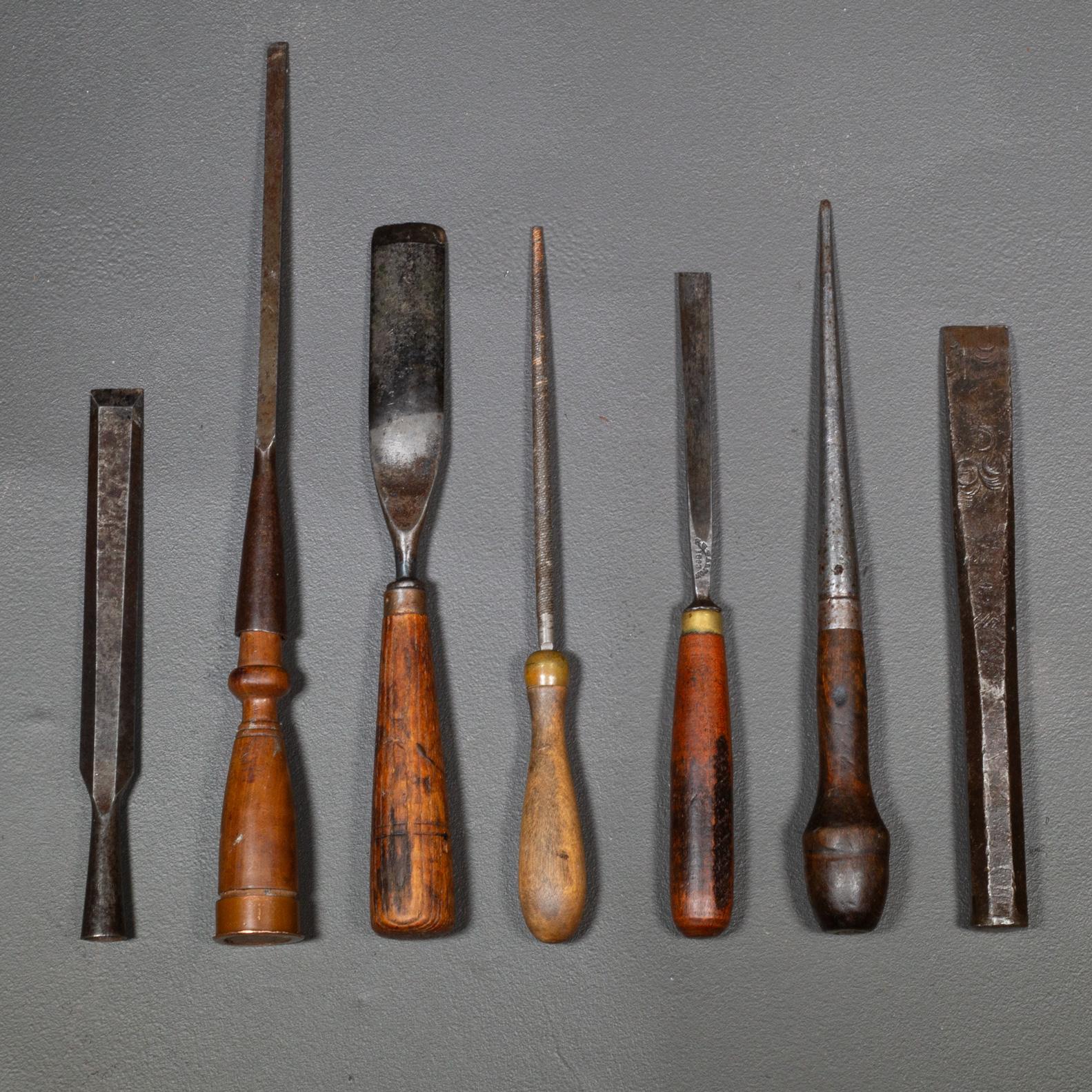 Collection of Antique Chisels c.1800s For Sale at 1stDibs