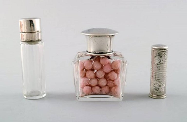 Collection of British Silver, Objects for Necessaire, Early 1900s For ...