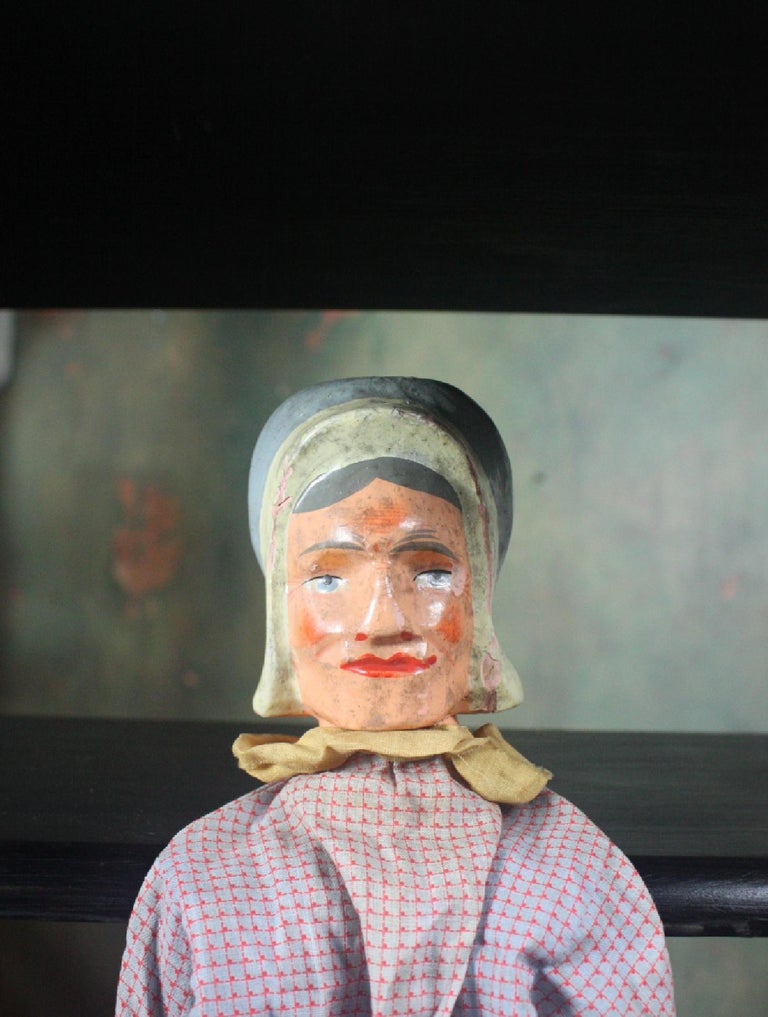 Collection of Early 20th Century German Punch and Judy Puppets ...