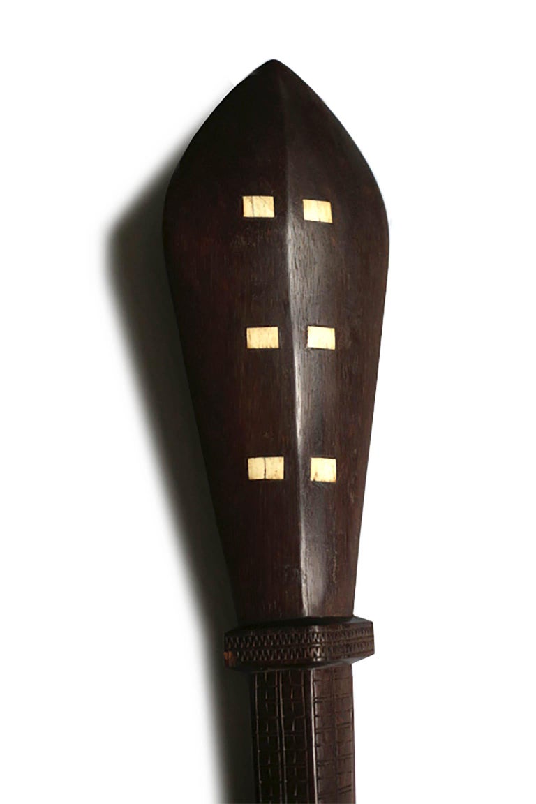 Collection of Fijian, Tongan, New Guinea and African War Clubs and ...