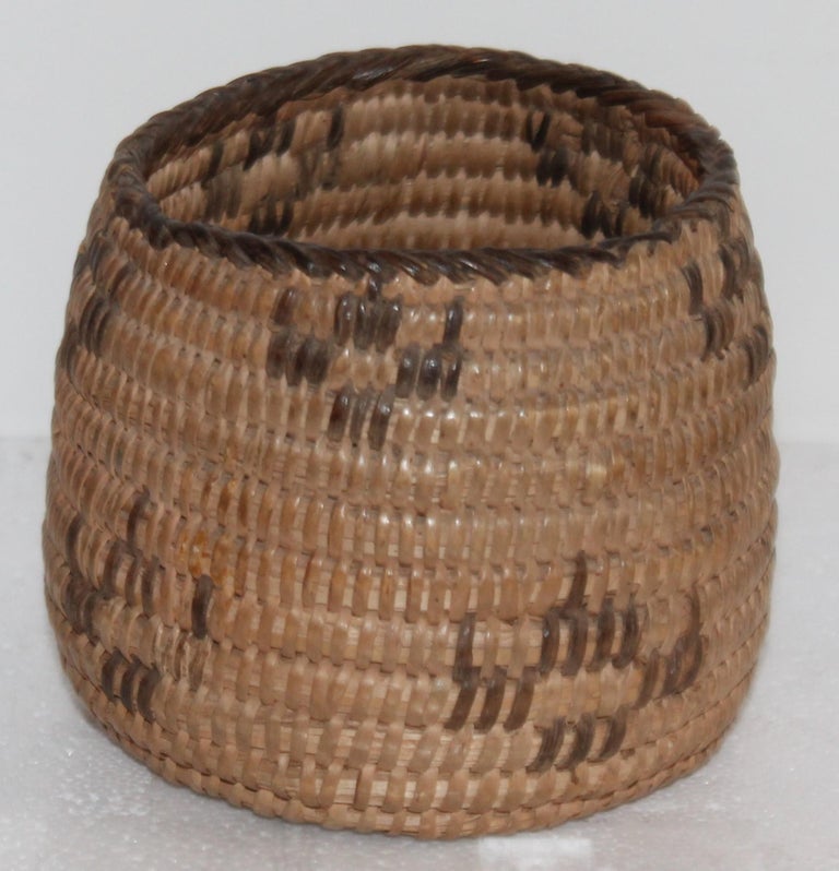 Collection of Five American Indian Baskets For Sale at 1stDibs