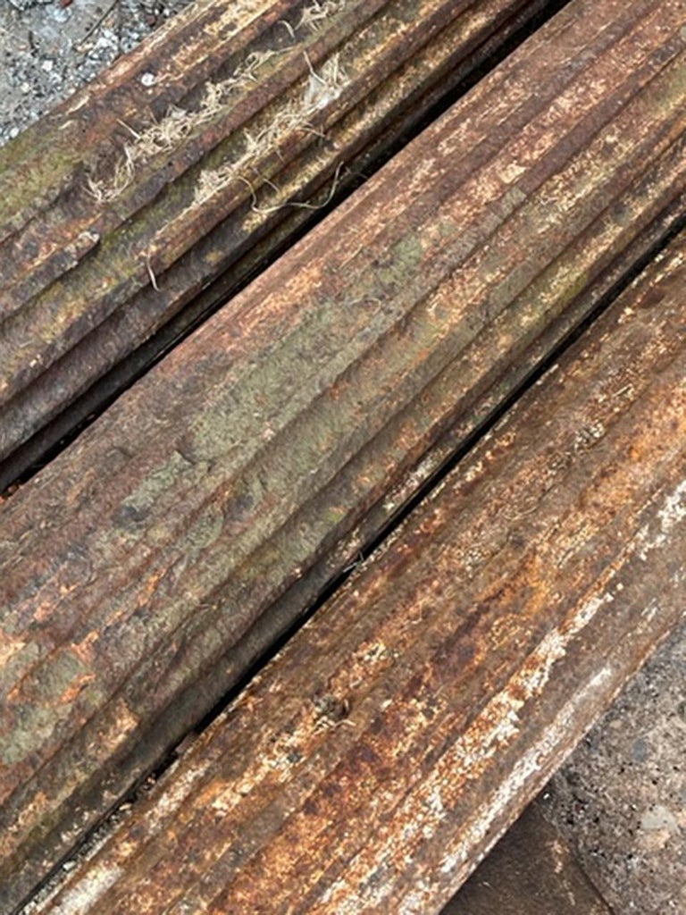 Collection of Fluted Iron Columns For Sale at 1stDibs