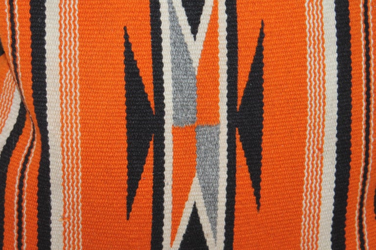 Collection of Four Mexican/ American Indian Weaving Serape Pillows at ...