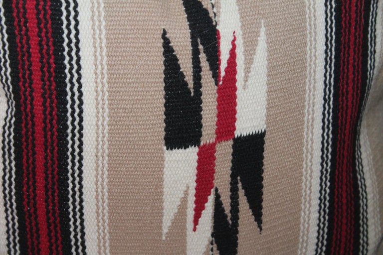 Collection of Four Mexican/ American Indian Weaving Serape Pillows at ...