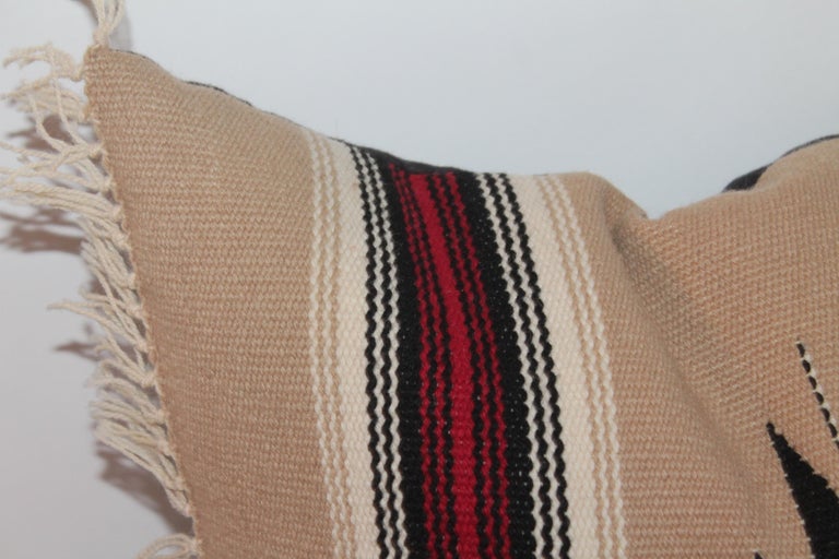 Collection of Four Mexican/ American Indian Weaving Serape Pillows at ...