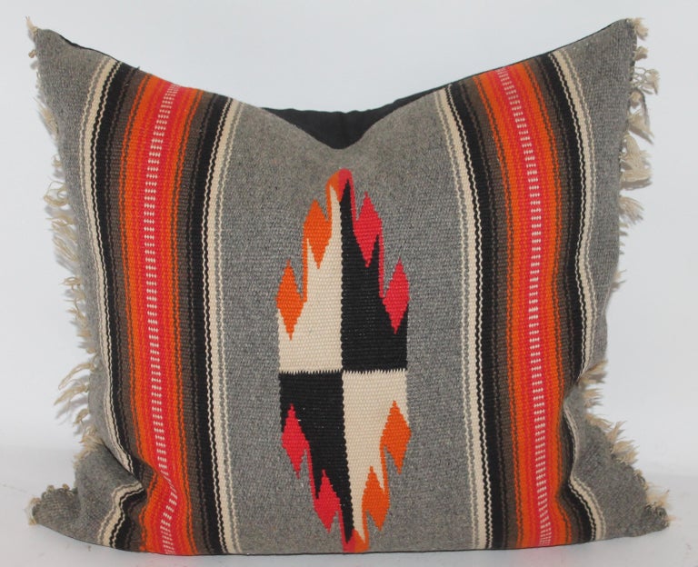 Collection of Four Mexican/ American Indian Weaving Serape Pillows at ...