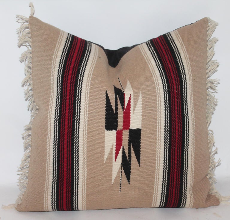 Collection of Four Mexican/ American Indian Weaving Serape Pillows at ...