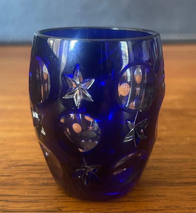 Collection of Four Miniature Imperial Glasses and Case by The House of ...