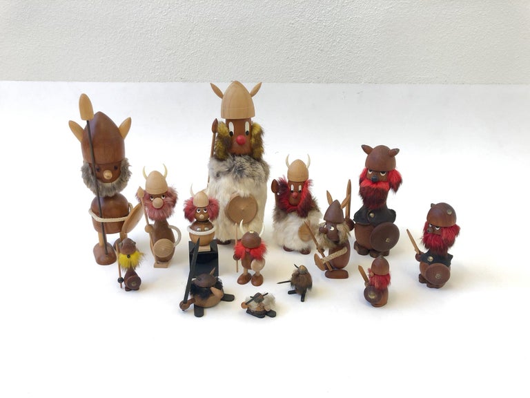 Collection of Fourteen Danish Vikings by Hans Bolling and Bojesen at ...
