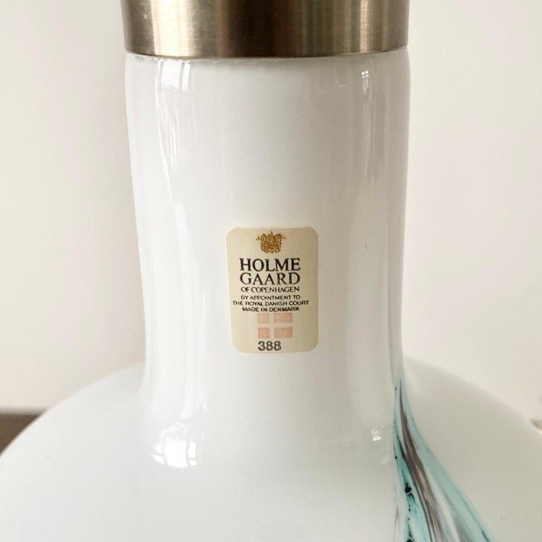 Collection of Holmegaard Lamps by Per Lütken and Michael Bang Denmark ...