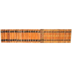 Collection of Leather Bound Books, Series 117 For Sale at 1stdibs