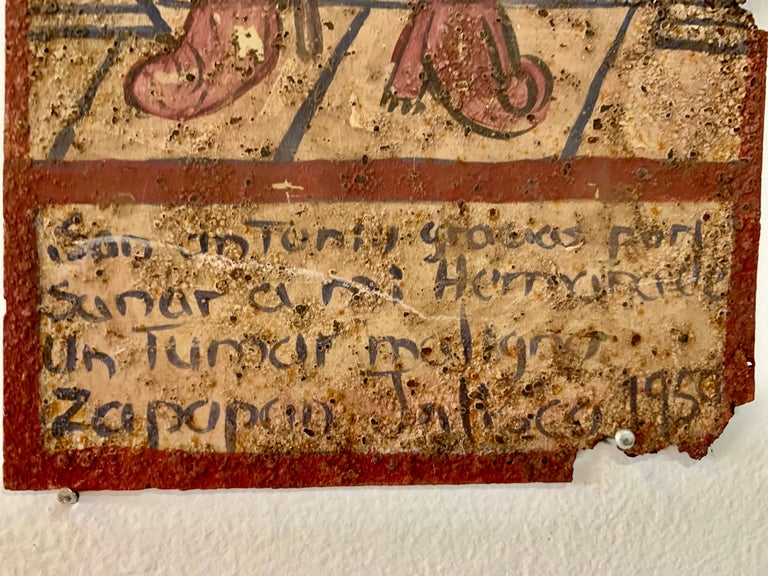 Collection of Mexican Prayer Plaques "Retablos Ex-Votos" from 1950s and ...