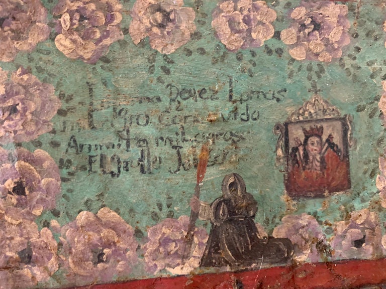 Collection of Mexican Prayer Plaques "Retablos Ex-Votos" from 1950s and ...