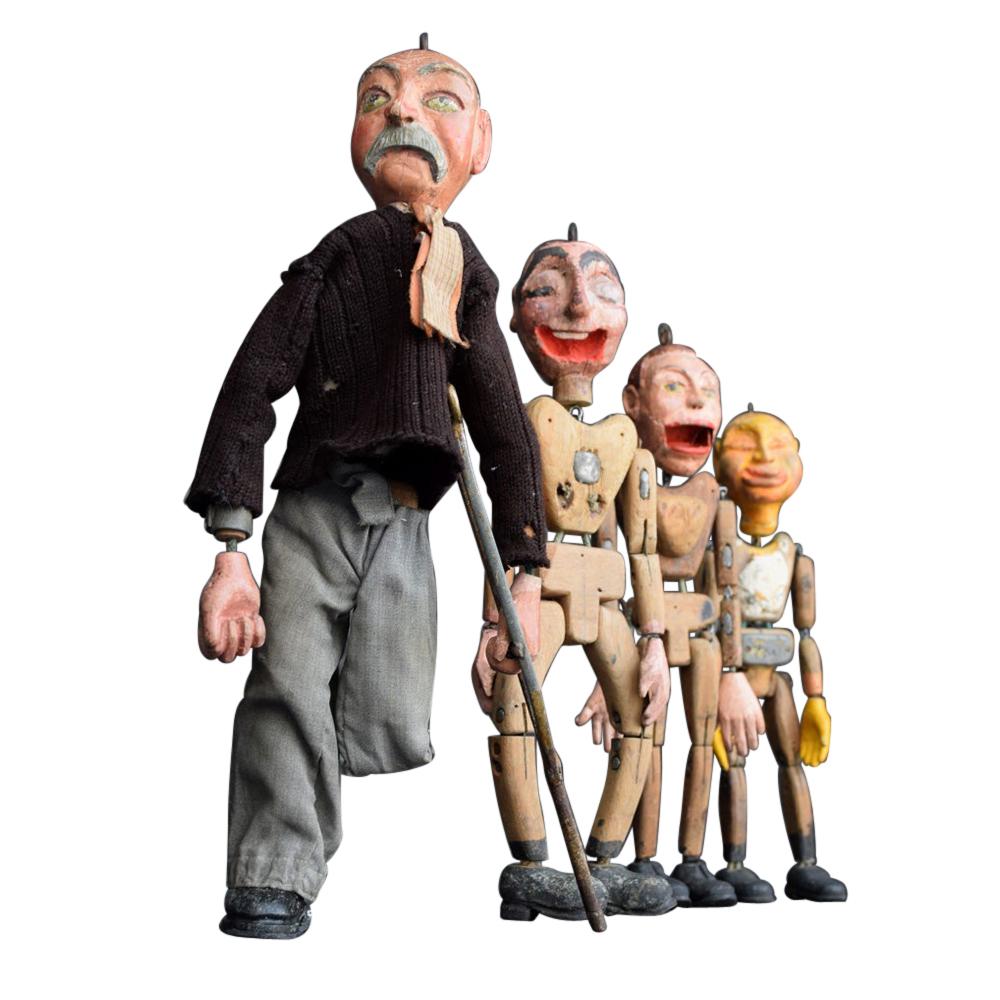 Collection of Mid-20th Century German Articulated Medical Puppets at ...