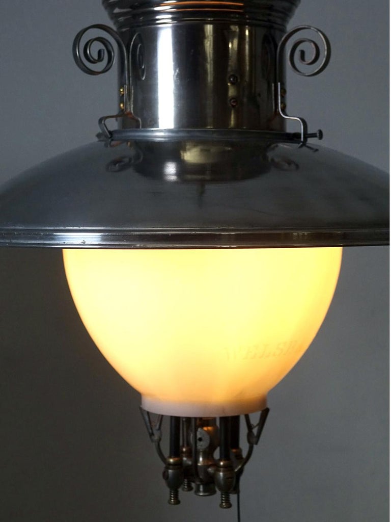 Collection of Rare Welsbach Gas Lamps For Sale at 1stDibs