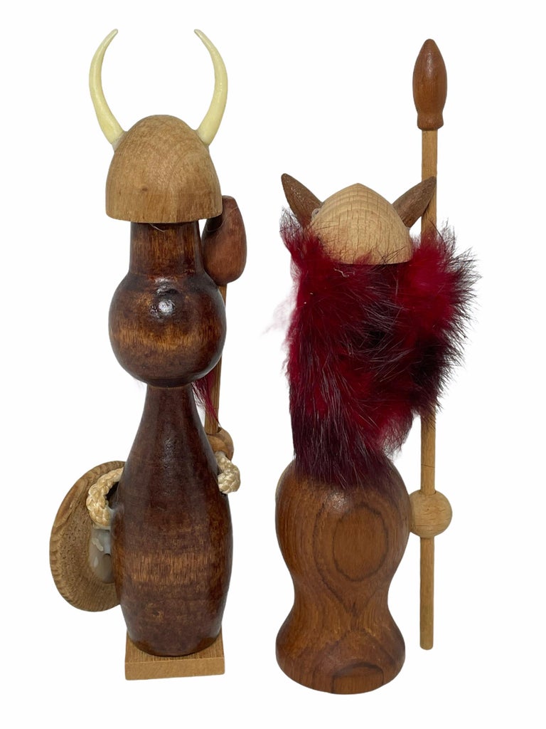 Collection of Seven Danish Vikings by Hans Bolling and Bojesen For Sale ...