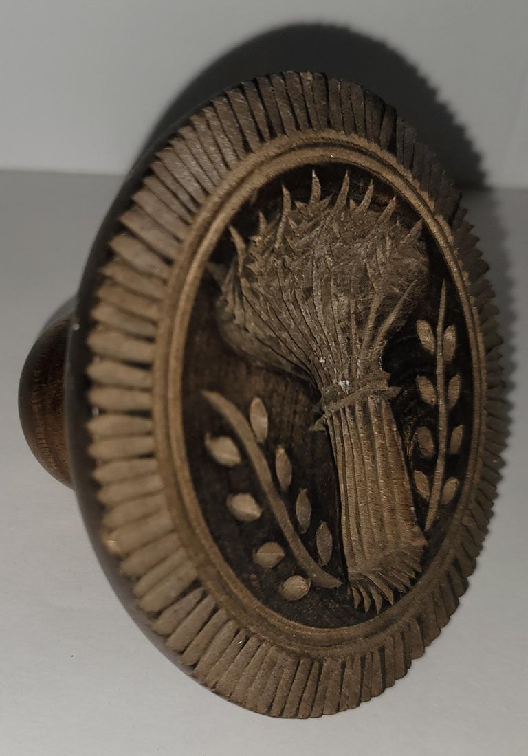 Collection of Six Hand Carved Butter Stamps For Sale at 1stDibs ...