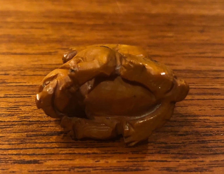 Collection of Six Japanese Netsukes For Sale at 1stDibs