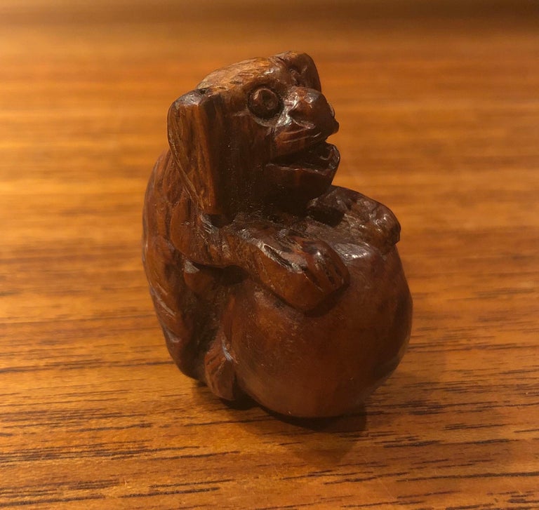 Collection of Six Japanese Netsukes For Sale at 1stDibs