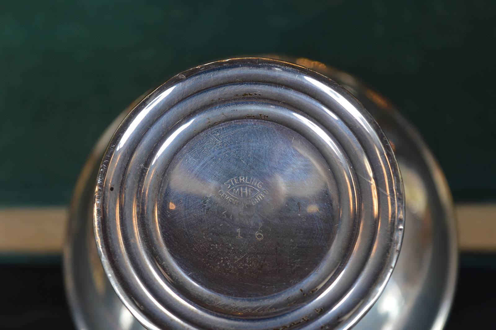 Collection of Sterling Silver Ice Cream Dishes at 1stDibs | silver ice ...