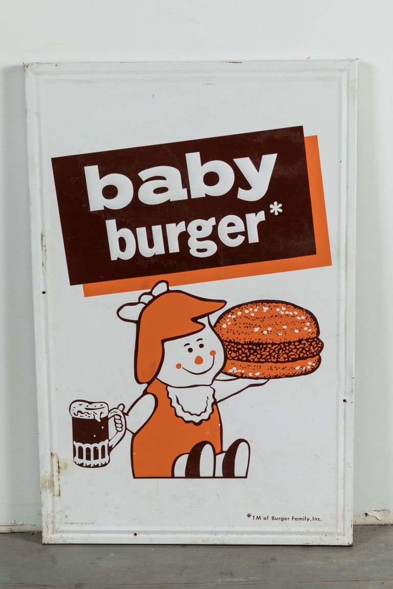 Collection of Three A&W Drive-In Rootbeer Burger Signs at 1stDibs