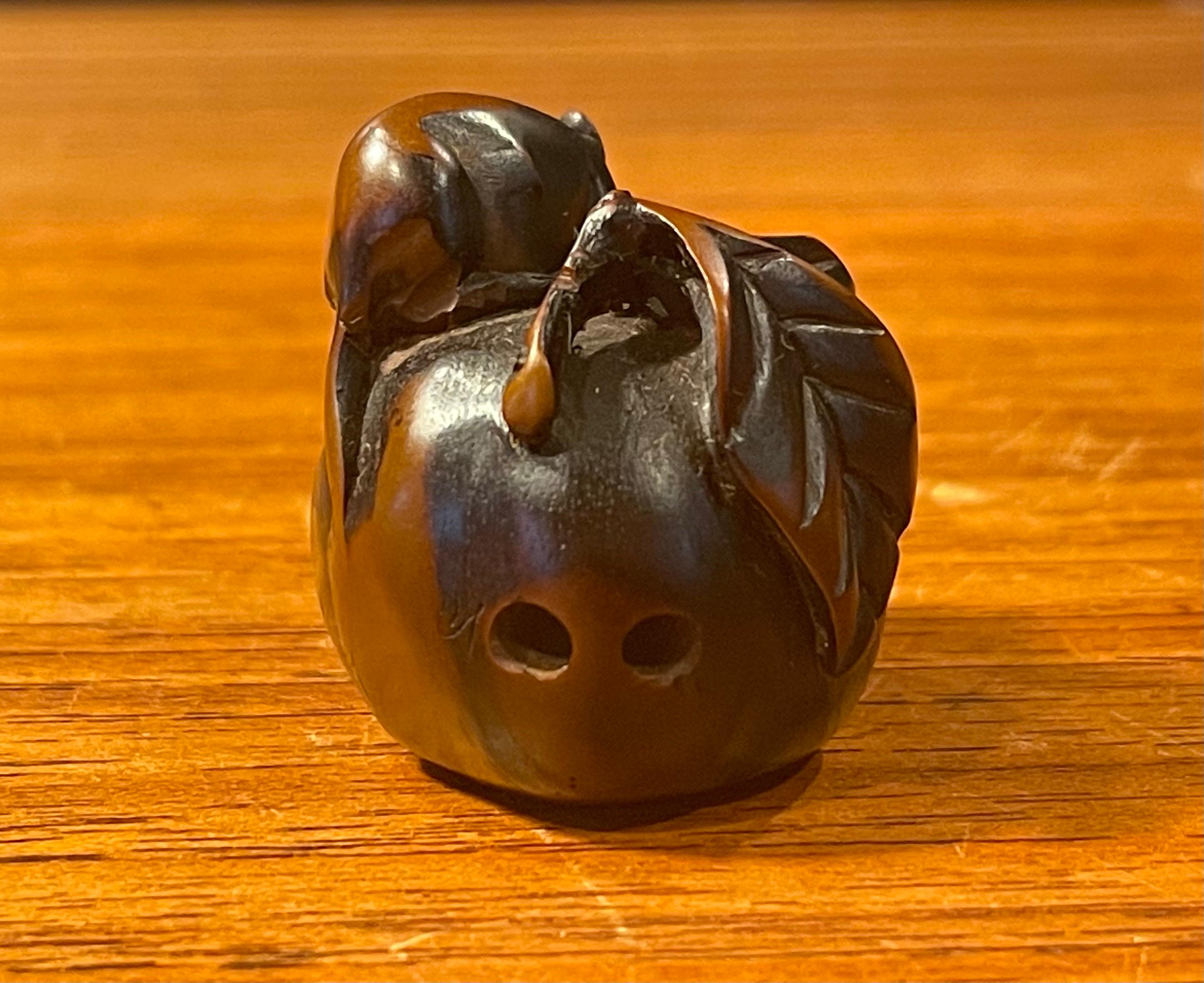 Collection of Three Japanese Netsukes at 1stDibs