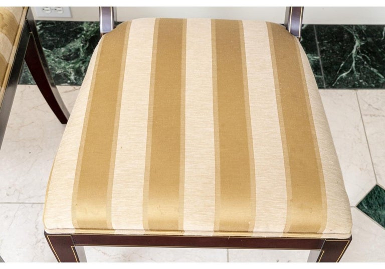 Collection of Twelve Kindel Furniture Neoclassic Style Sleigh Back ...