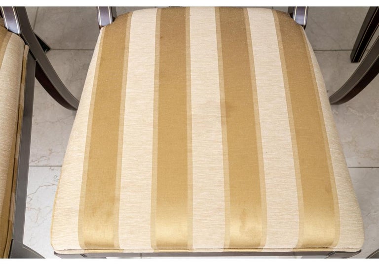 Collection of Twelve Kindel Furniture Neoclassic Style Sleigh Back ...