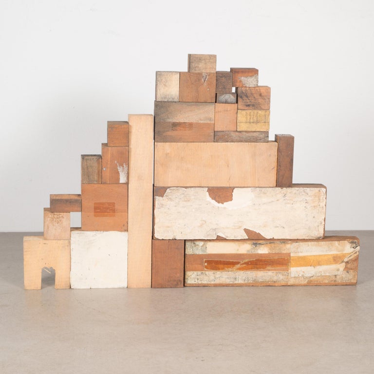 Collection of Typeset Advertising Print Blocks c.1940 at 1stDibs