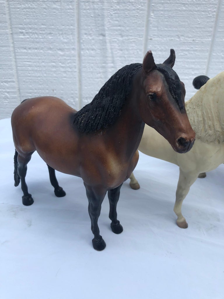Collection of Five Vintage Breyer Horses at 1stDibs