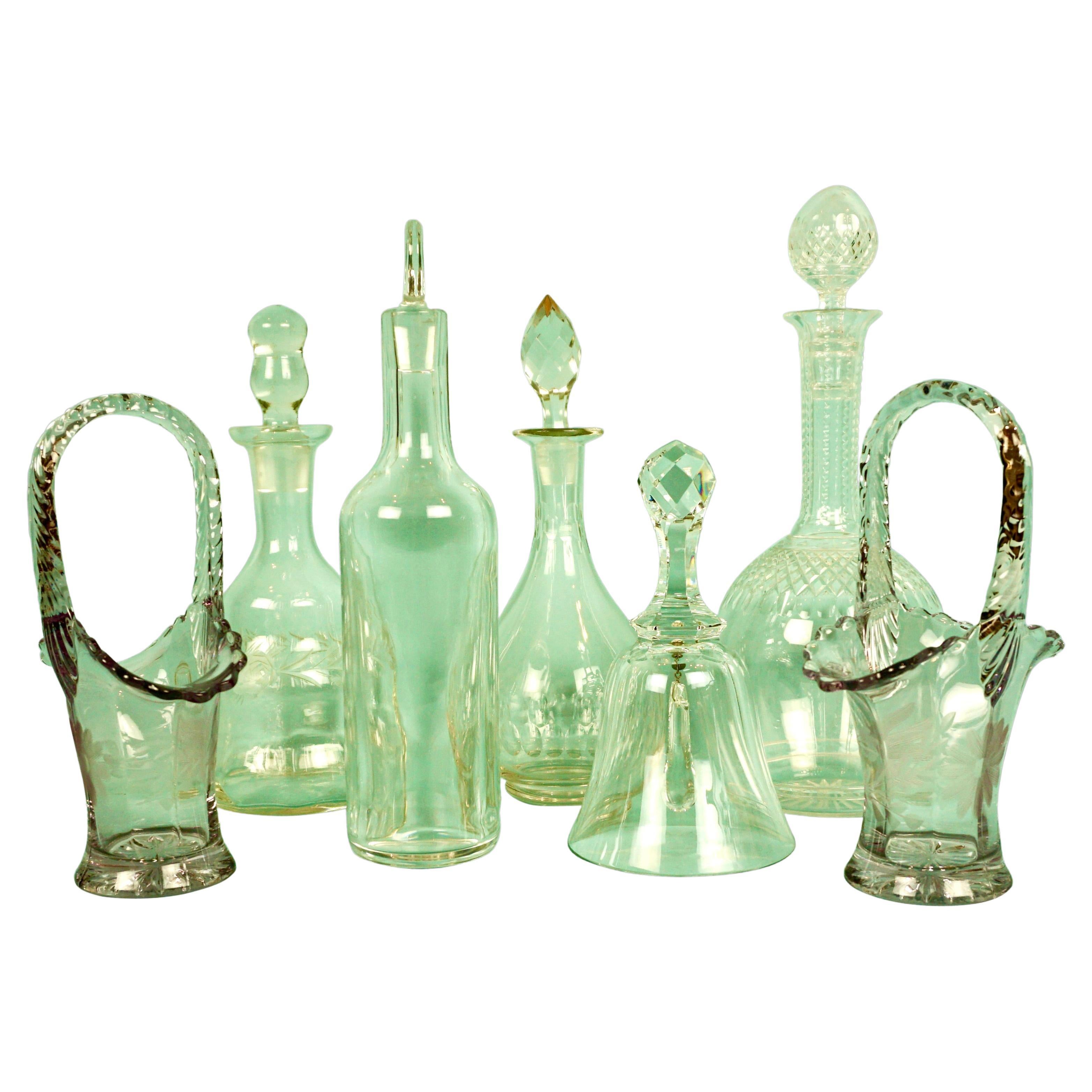 Chinese Vintage Reproduction Reverse Painting of Ship on Glass at ...